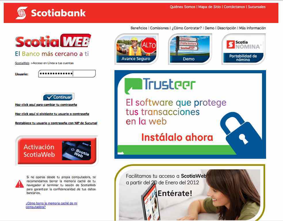 Fraude con Scotiabank por mail